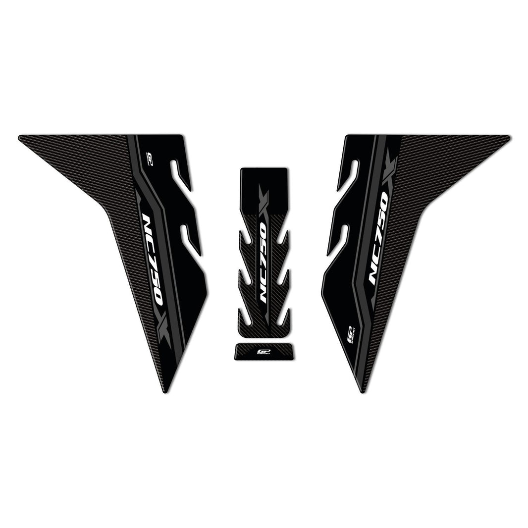 Tank Pad Set Nero Compatibile per Honda NC750X - GP Kompozit – Far commerce